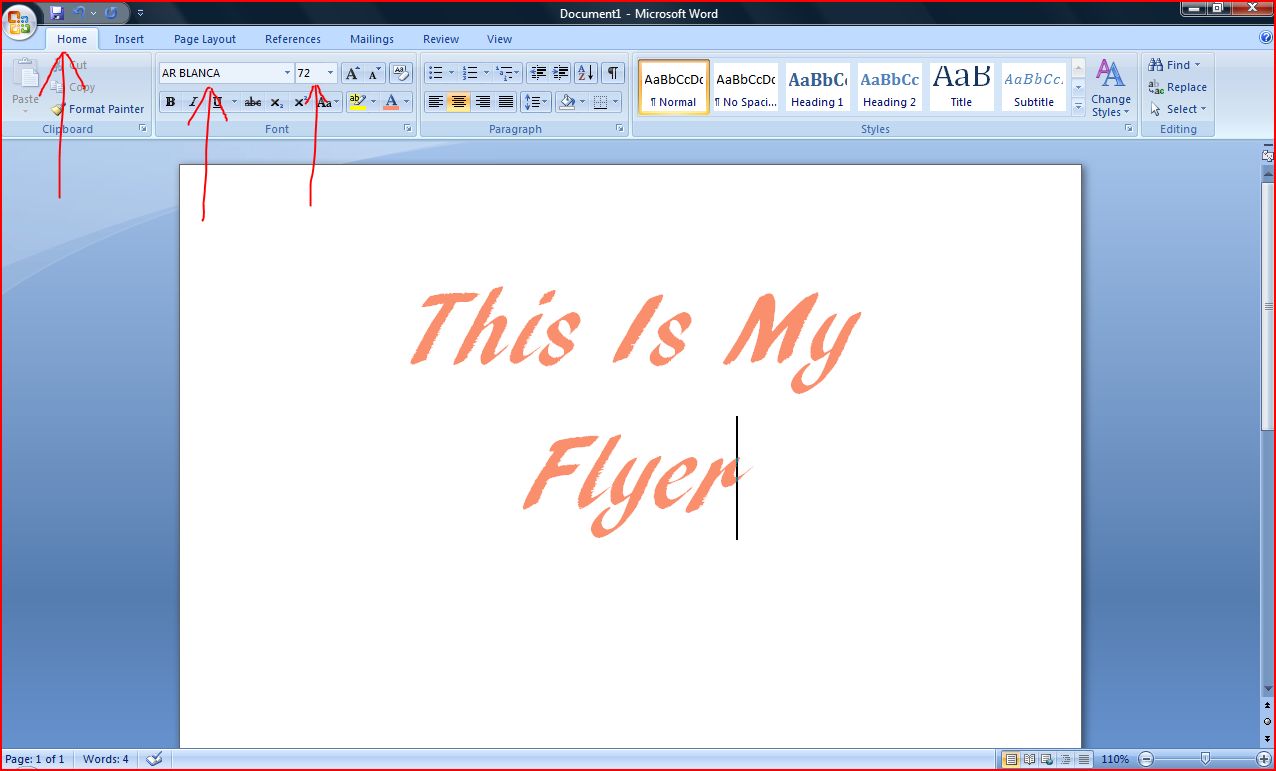 How To Make A Flyer On Microsoft Word 2007 It Still Works Giving Old Tech A New Life