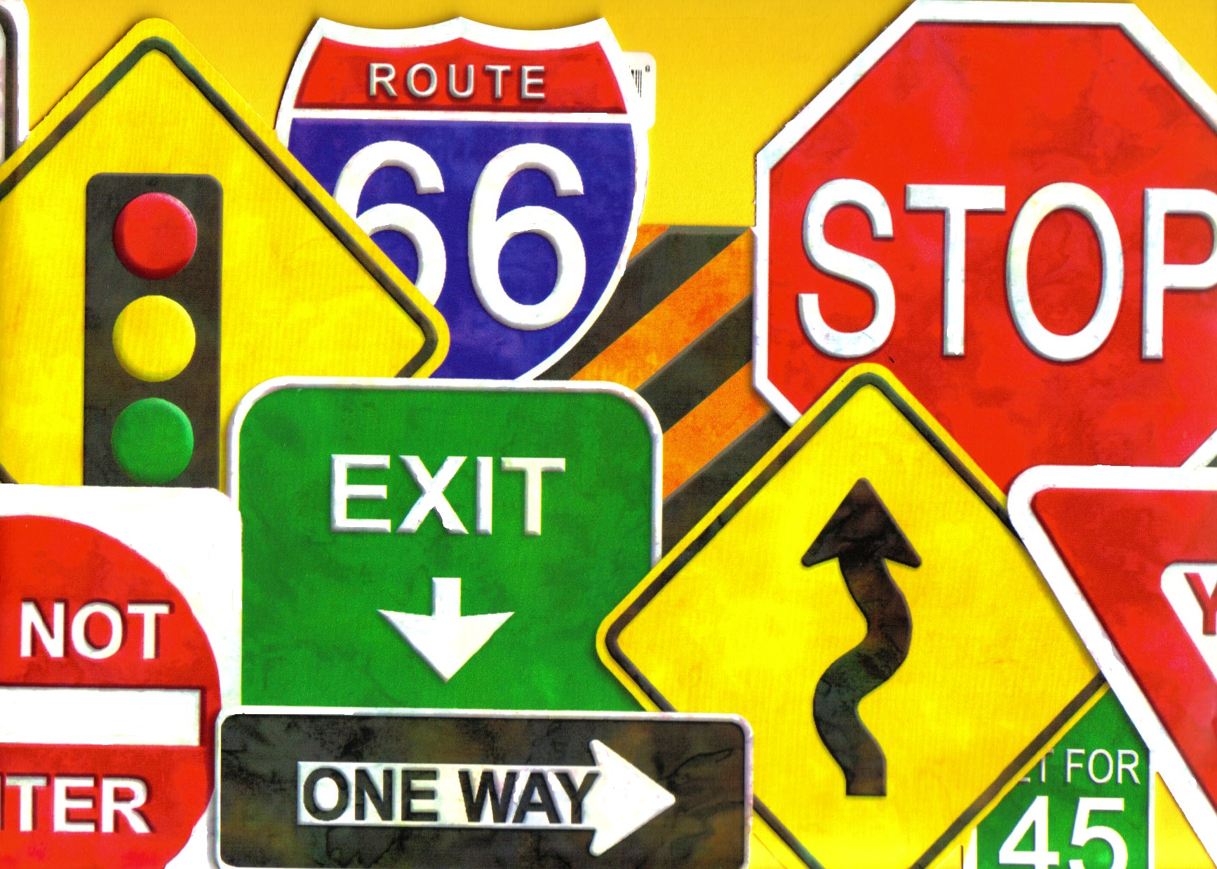 Signs Art Project at David Daigle blog