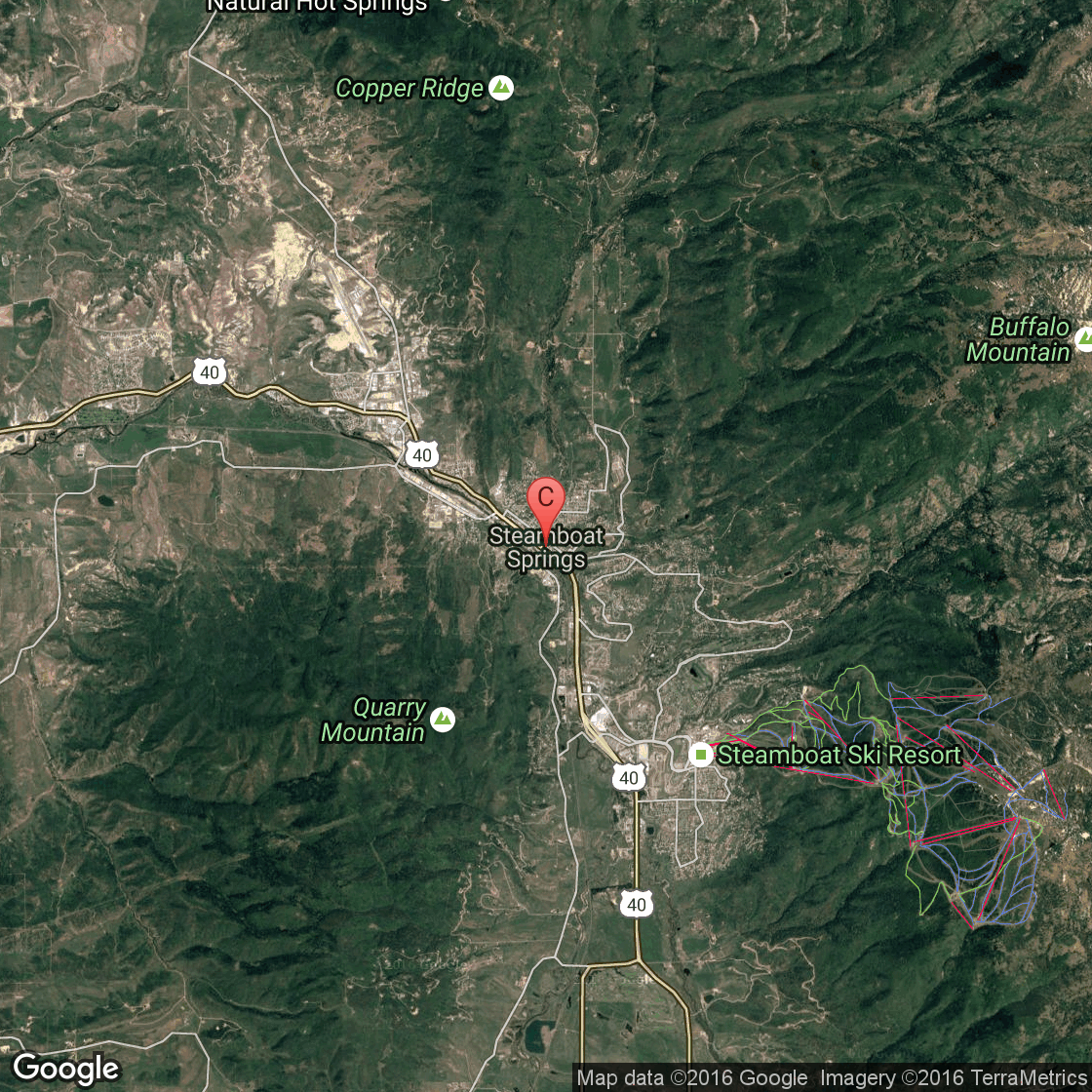 Steamboat Lake State Park Campground Map