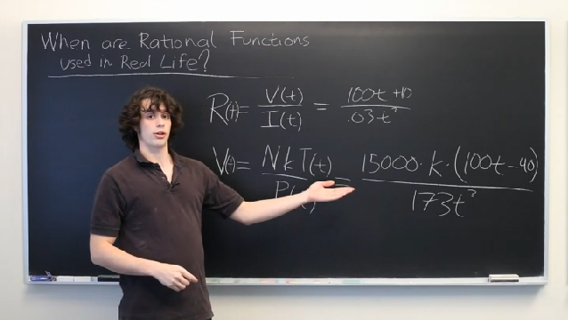 Rational Function Real Life