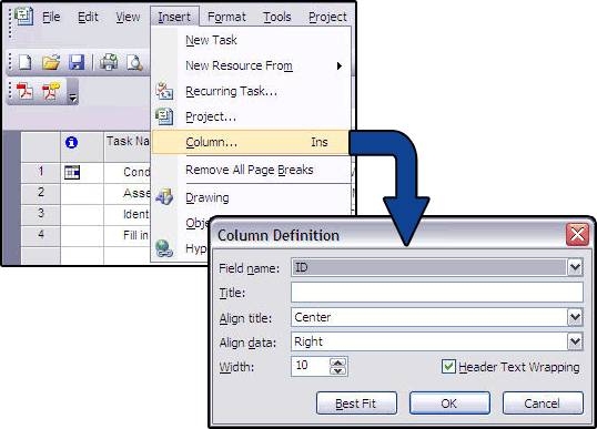 How To Unhide Columns In Microsoft Project 5 Steps It Still Works
