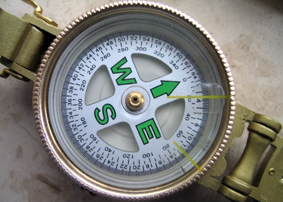 Directions for Using an Engineer Lensatic Compass | Gone Outdoors ...